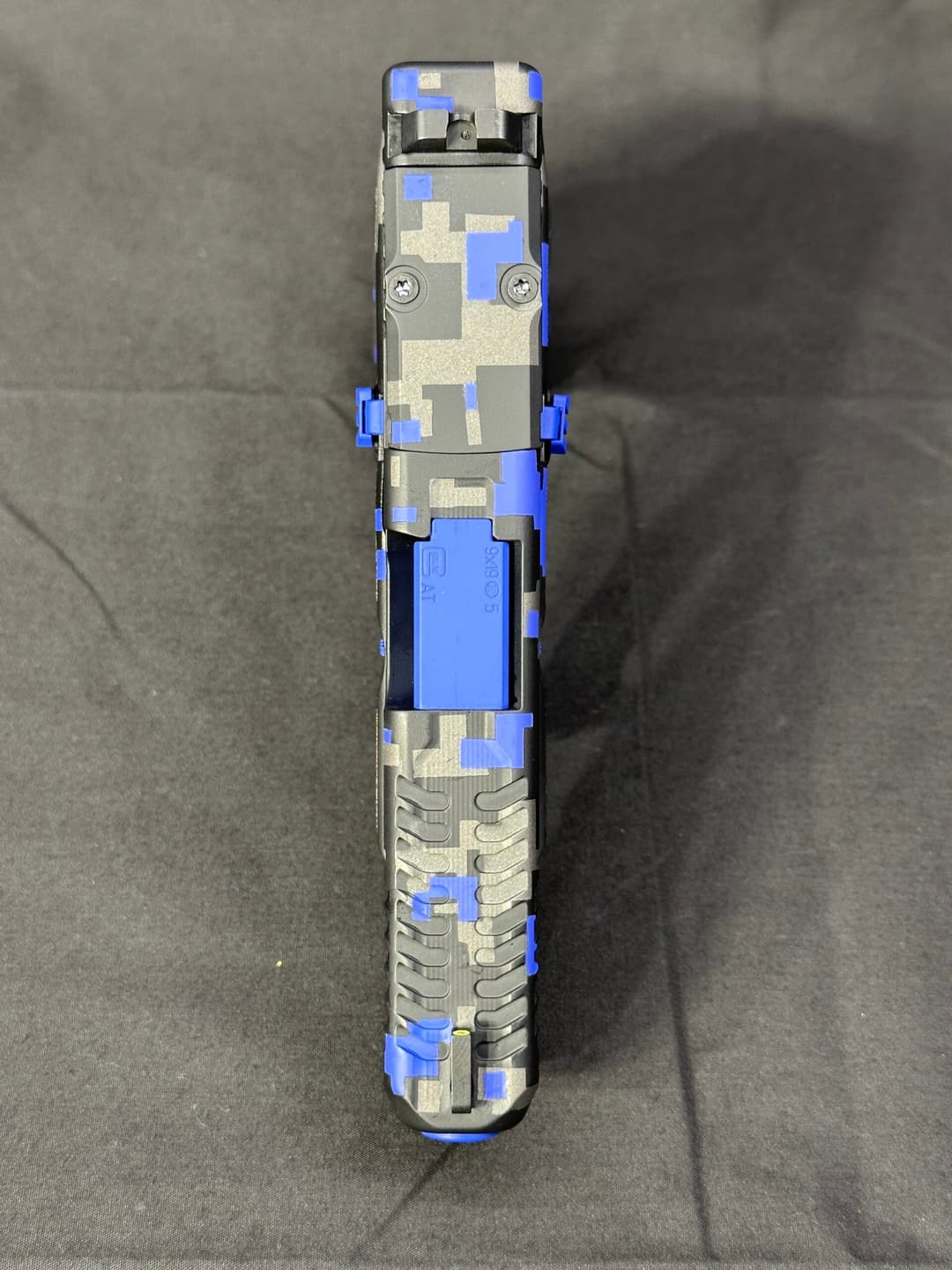 Glock G19 Blue Digi Cam - Weapon DNA