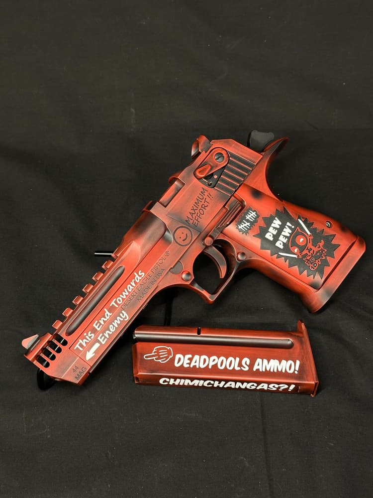 Deadpool Magnum Research Desert Eagle L5 - Single Action 44 Magnum ...